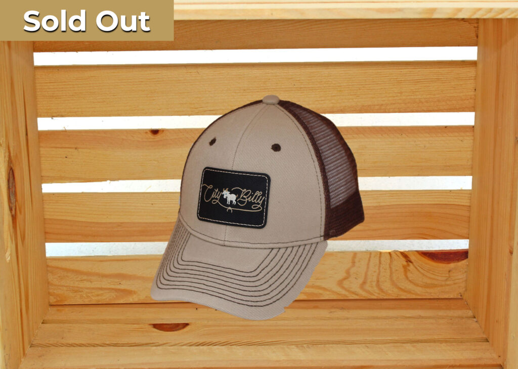 Tan/Brown Mesh Unisex Cap - City Billy